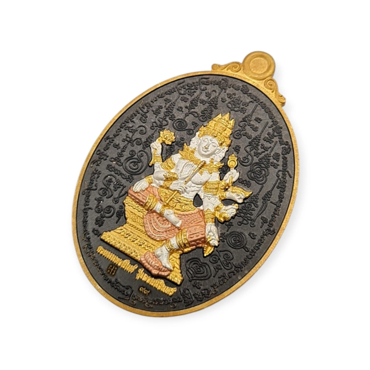 Thai amulet Phra Prom 4 faces Buddha. Prom Mahayant edition, Phra Aj V ...