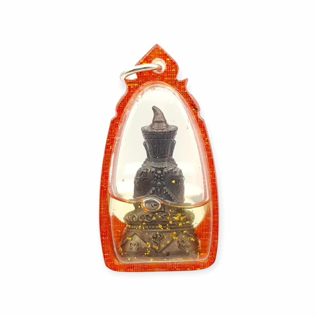 Thai amulets Phra Ngang Red Eye in hypnotizing Charm Oil Phu Ta Rit Aj ...