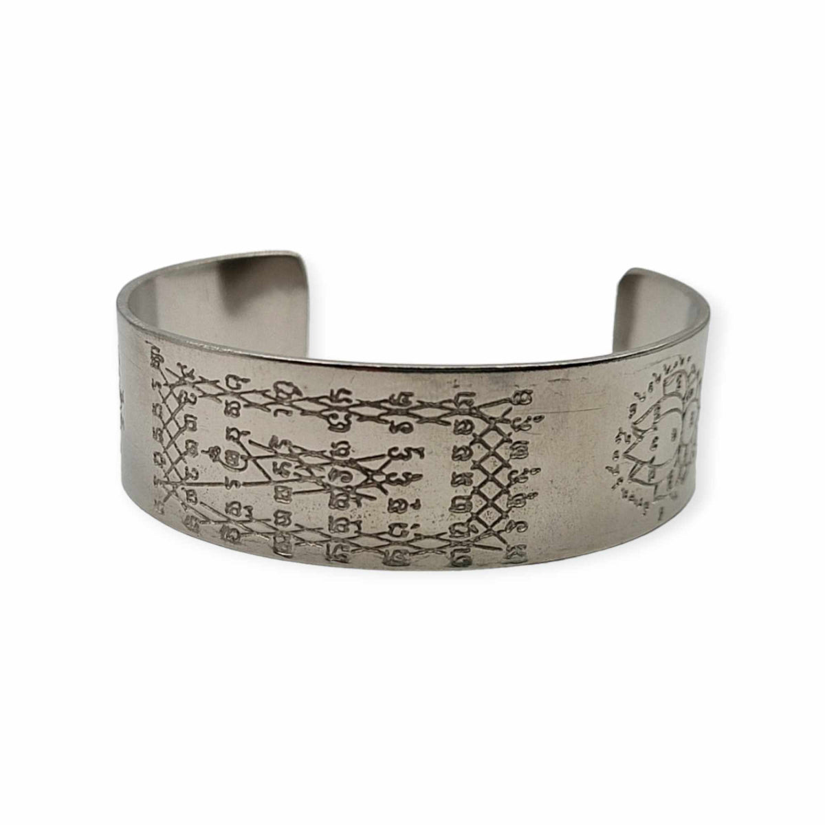 Thai amulet bracelet yant krawpetch diamond shield yantra Kruba Krissa ...