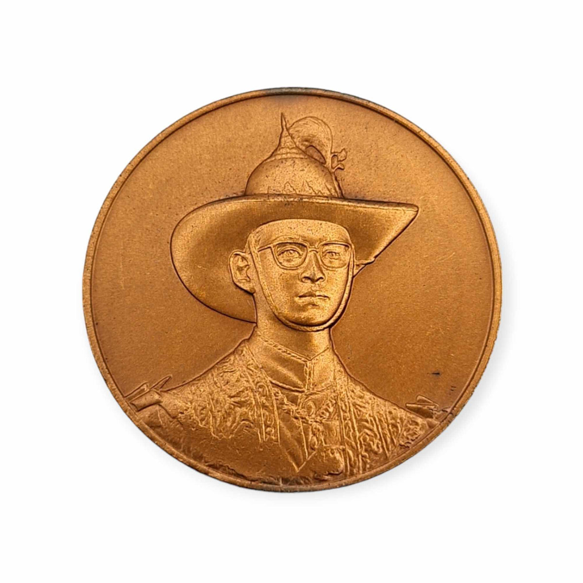 Thailand King Rama 9 King Bhumibol memorial commemorative coin celebra ...
