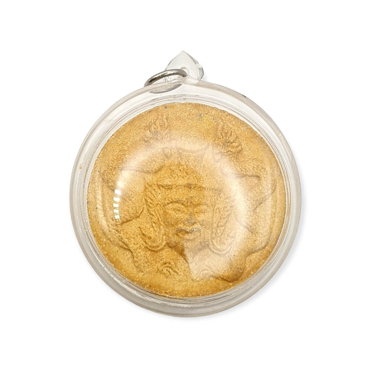 Thai Amulet Phor Kae Lersi Hermit PhromMunee back Naga Nakkarah Phra N ...