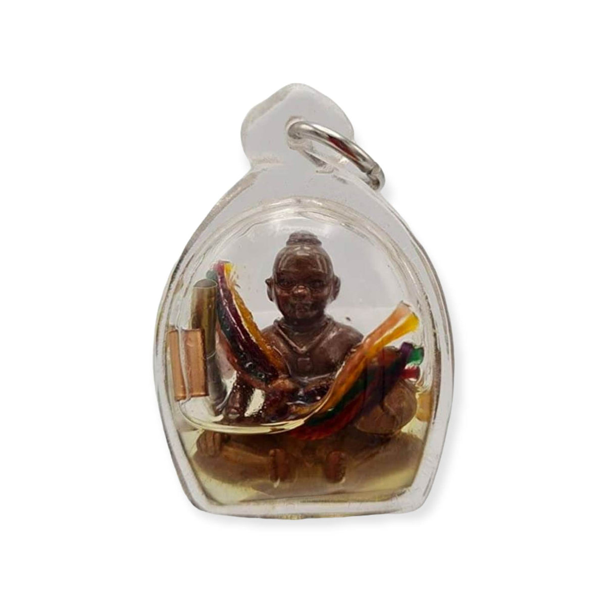 Thai Amulet Special Edition Kumanthong Wealthy Boy Ghost Prai Oil Powd ...