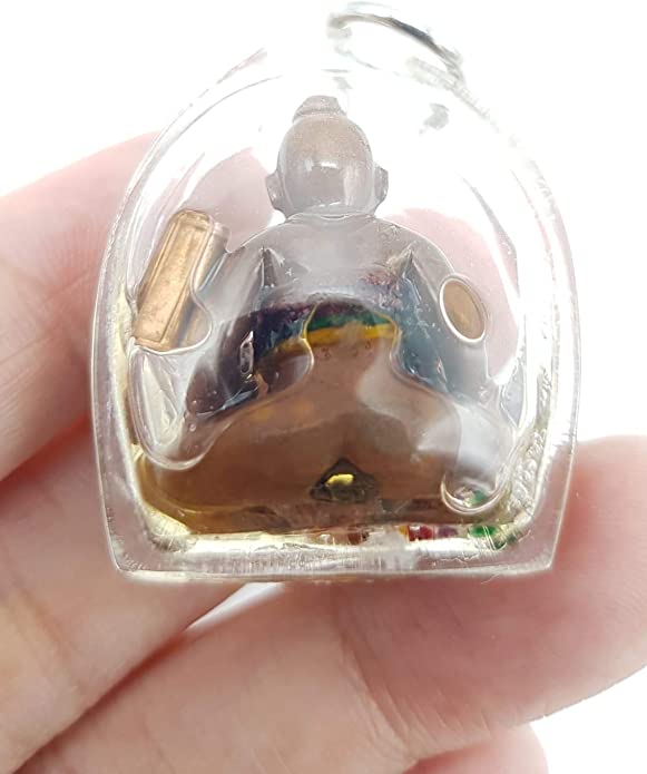 Thai Amulet Special Edition Kumanthong Wealthy Boy Ghost Prai Oil Powd ...